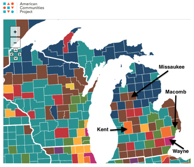 A Final Look At Michigan Gubernatorial Results in Four Communities ...